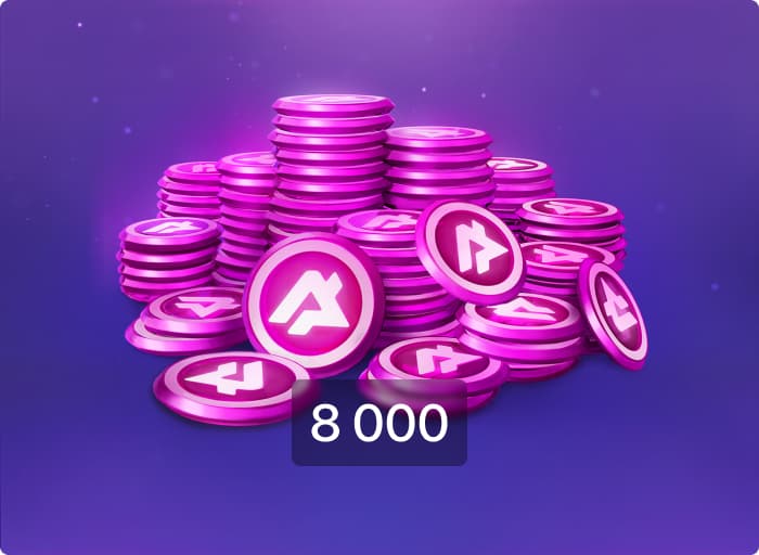 8 000 A-Coins - Plarium